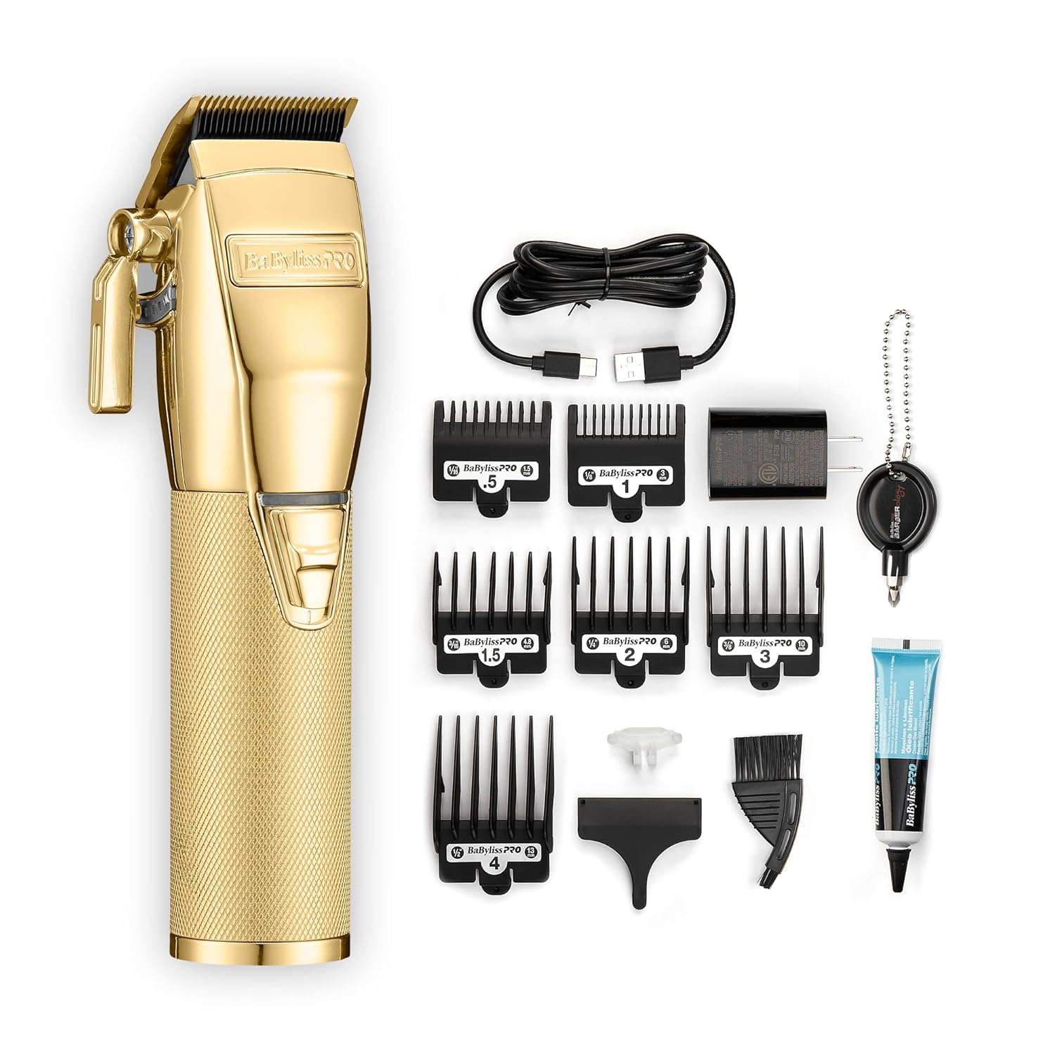 Amazon.com: BaBylissPRO GOLDFX+ Professional Barber Cord/Cordless Hair ...