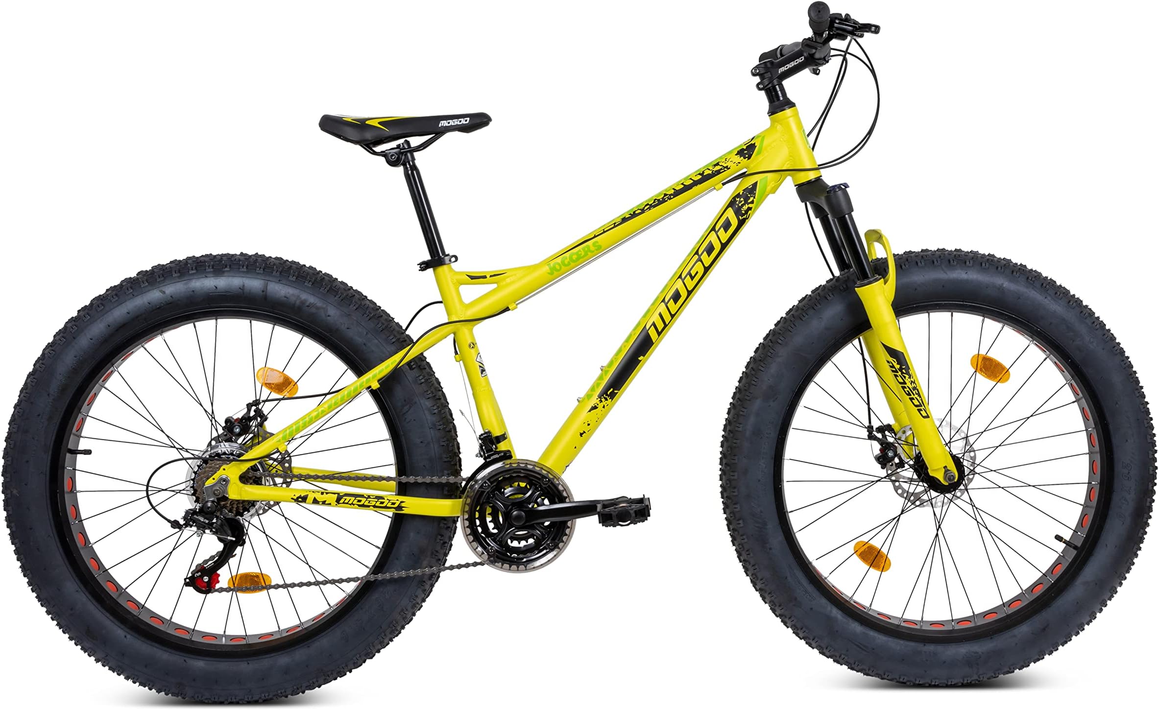 Mogoo ITG Joggers Alloy Fat Bike 26 Inch Cycle For Men, Fat Tire ...
