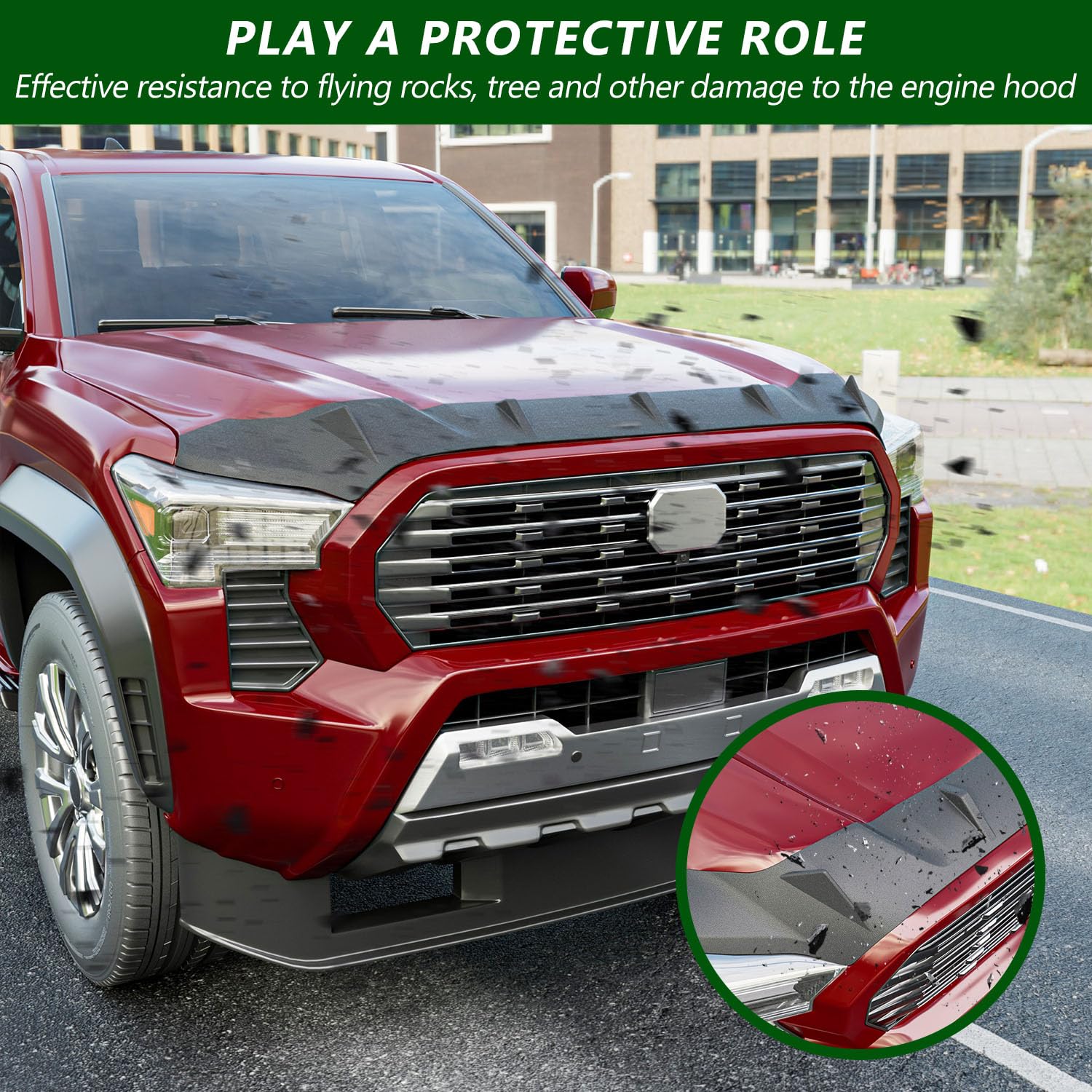 2025 Toyota 4runner Accessories 3-Piece ABS Hood Protector For 2024 ...