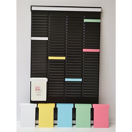 Amazon.com: Better Way, Inc. Portable T-Card Rack and #3 Size T-Cards ...