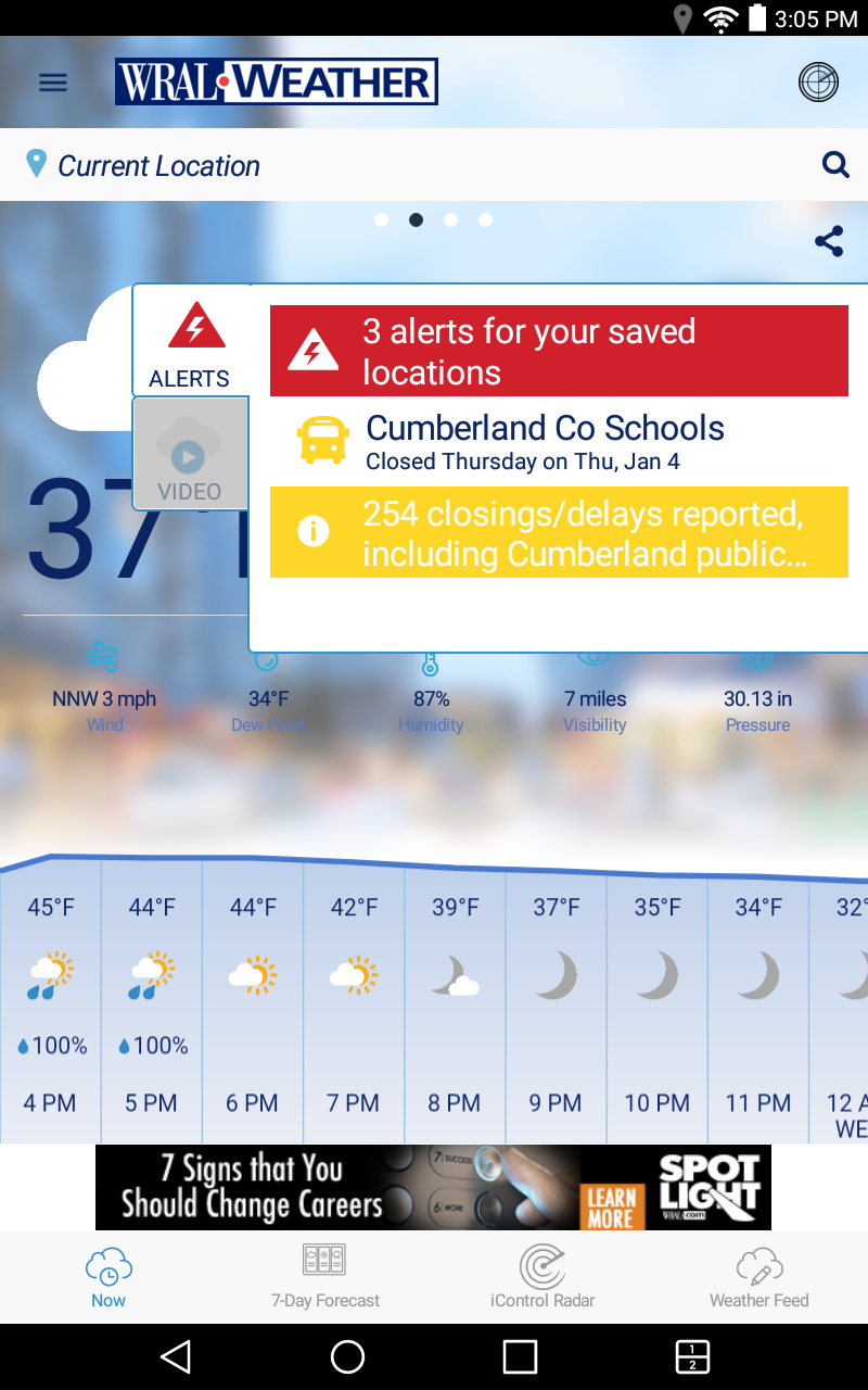WRAL Weather - App on Amazon Appstore