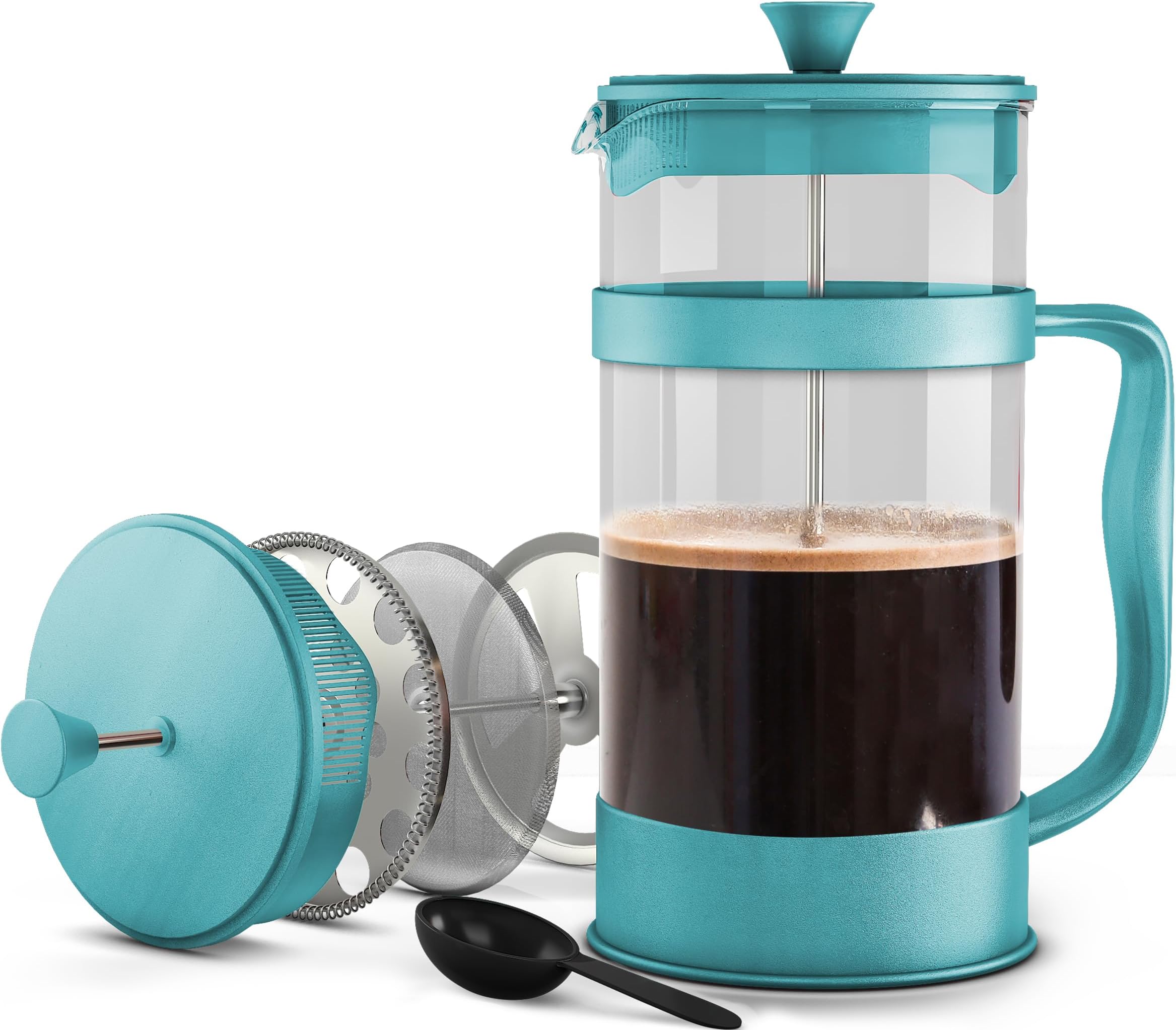 Amazon.com: French Press Coffee Maker, 34oz Glass Classic Coffee Press ...