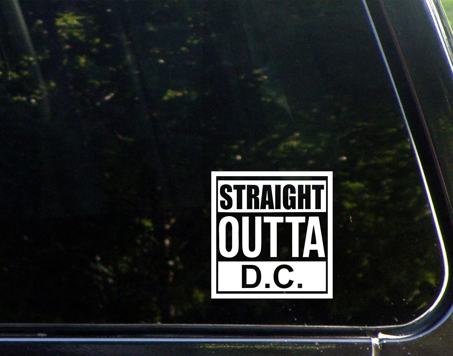 Amazon.com: Diamond Graphics Straight Outta D.C. (4" X 4") Die Cut ...