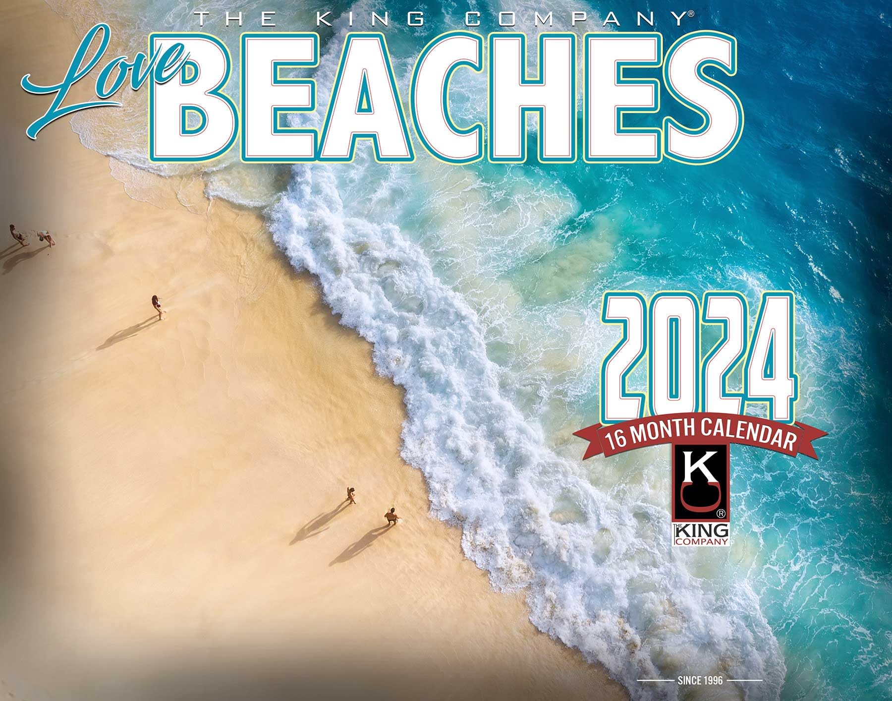 Amazon.com: 2024 Beaches Scenic Wall Calendar 16-Month X-Large Size ...