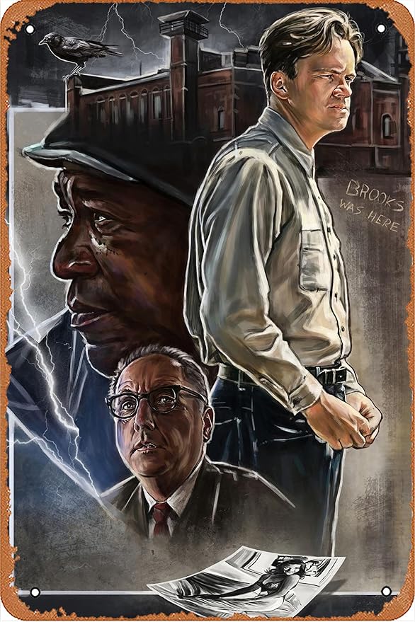Amazon.com: Classic Movie Posters The Shawshank Redemption Poster Andy ...