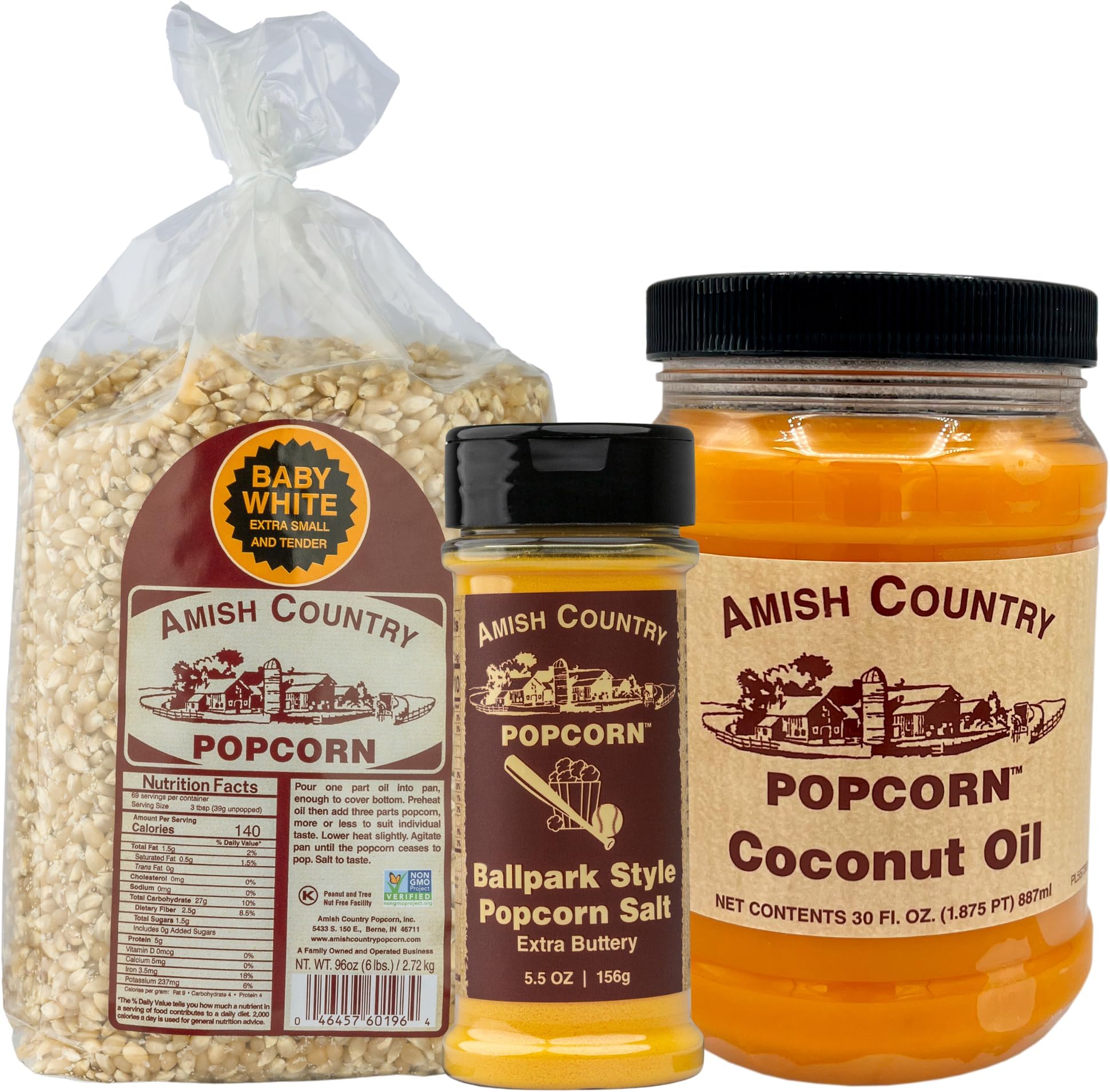 Amazon.com: All-In-One Popcorn Kit for Perfect Movie Night Snacks ...