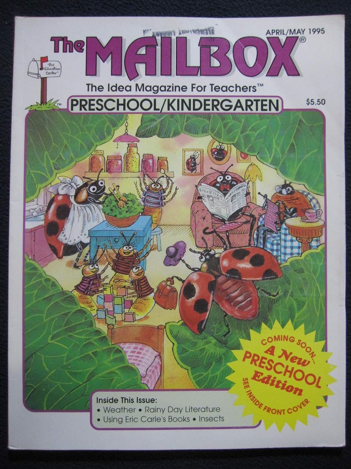 The Mailbox Preschool/Kindergarten Magazine April/May 1995 (volume 9 ...