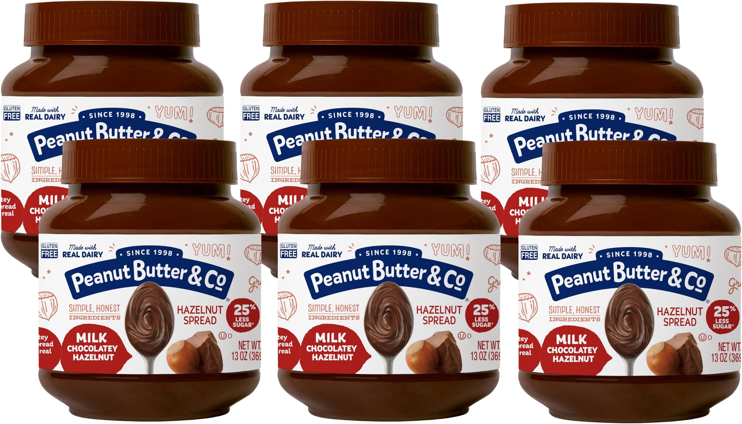 Amazon.com : Milk Chocolatey Hazelnut Spread 13 oz : Everything Else