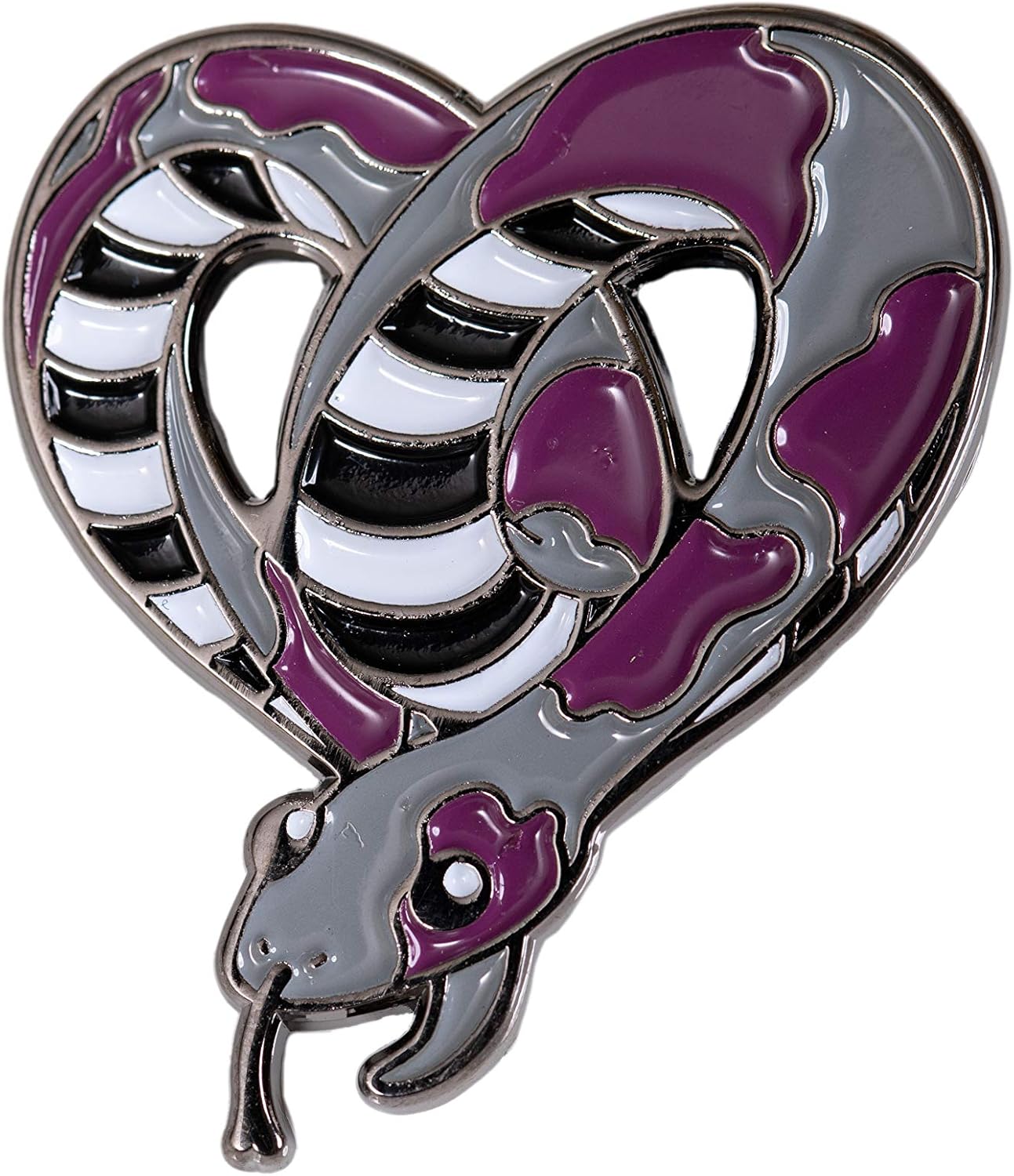 Amazon.com: Demi Pride Demisexual Flag Gray Ace Enamel Pin : Clothing ...