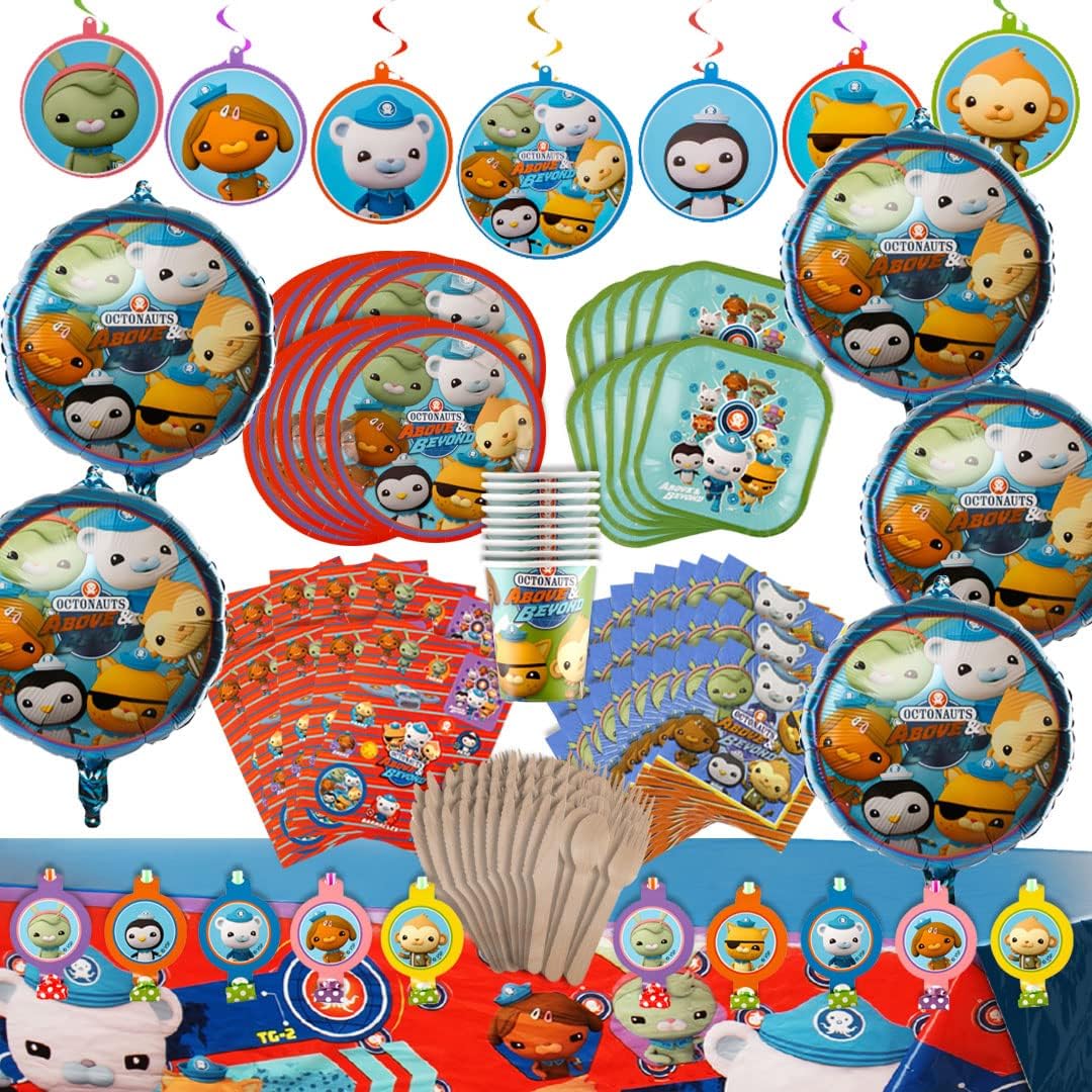 Amazon.com: Octonauts Above and Beyond Party in a Box Kit: Complete Set ...