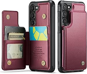 Amazon.com: Vinich for Samsung Galaxy S23 Wallet Case with Card Holder, RFID Blocking Credit ...