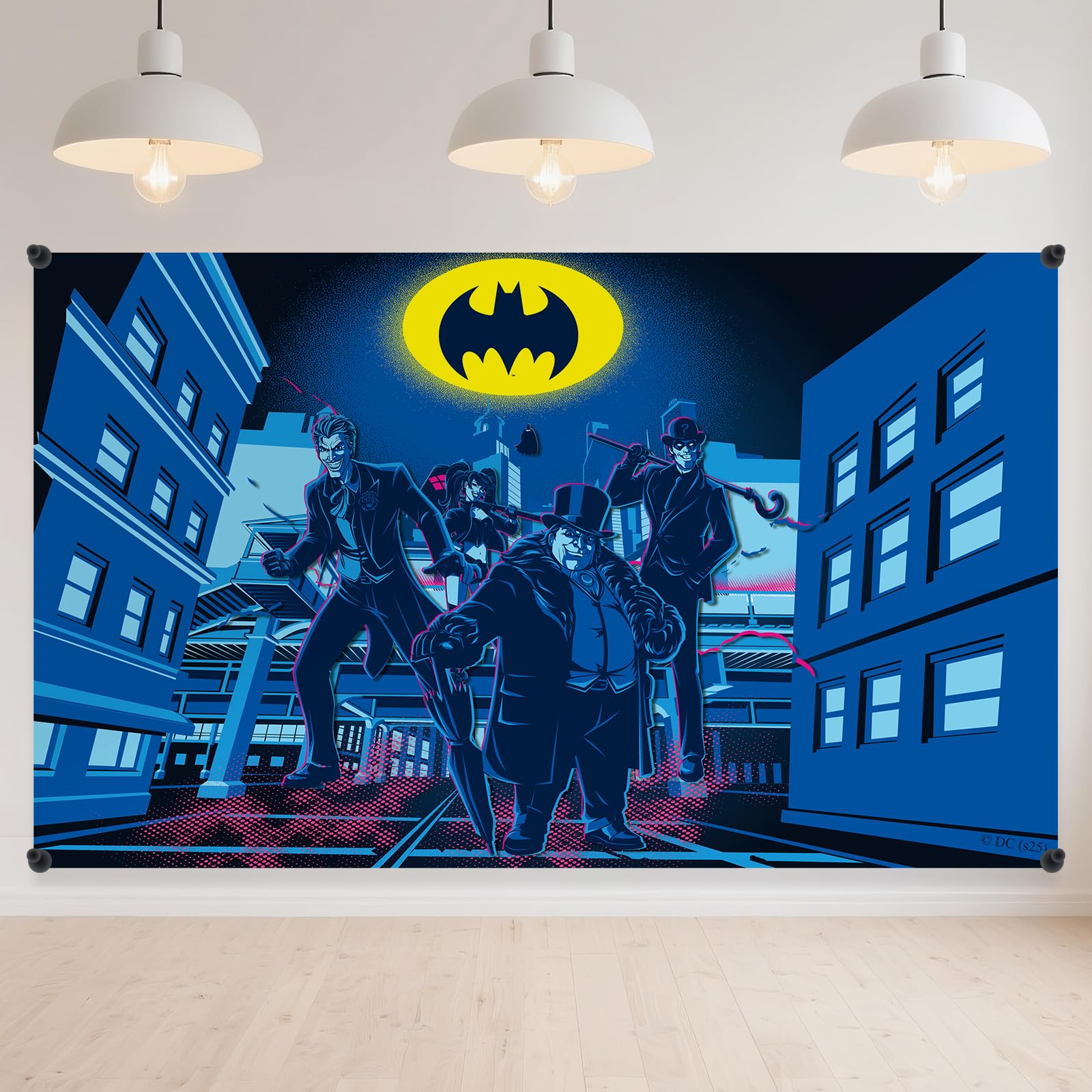 Gotham City Party Background