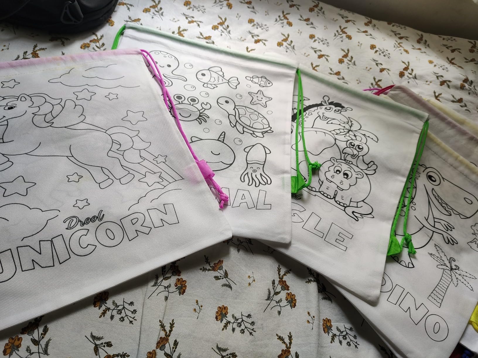 Buy All Stuff Bay DIY Drawstring Dori Backpack for Kids in Cartoon ...