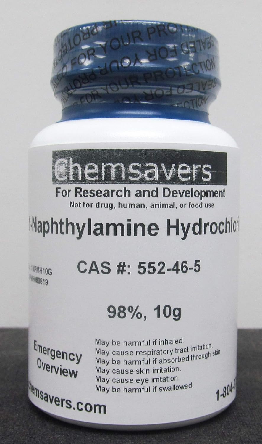 1-Naphthylamine Hydrochloride, 98%, 10g: Amazon.com: Industrial ...