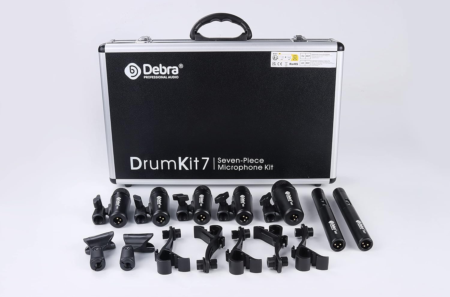 D Debra DK7 Pro 7-Piece Wired Drum Microphone Kit Macao | Ubuy