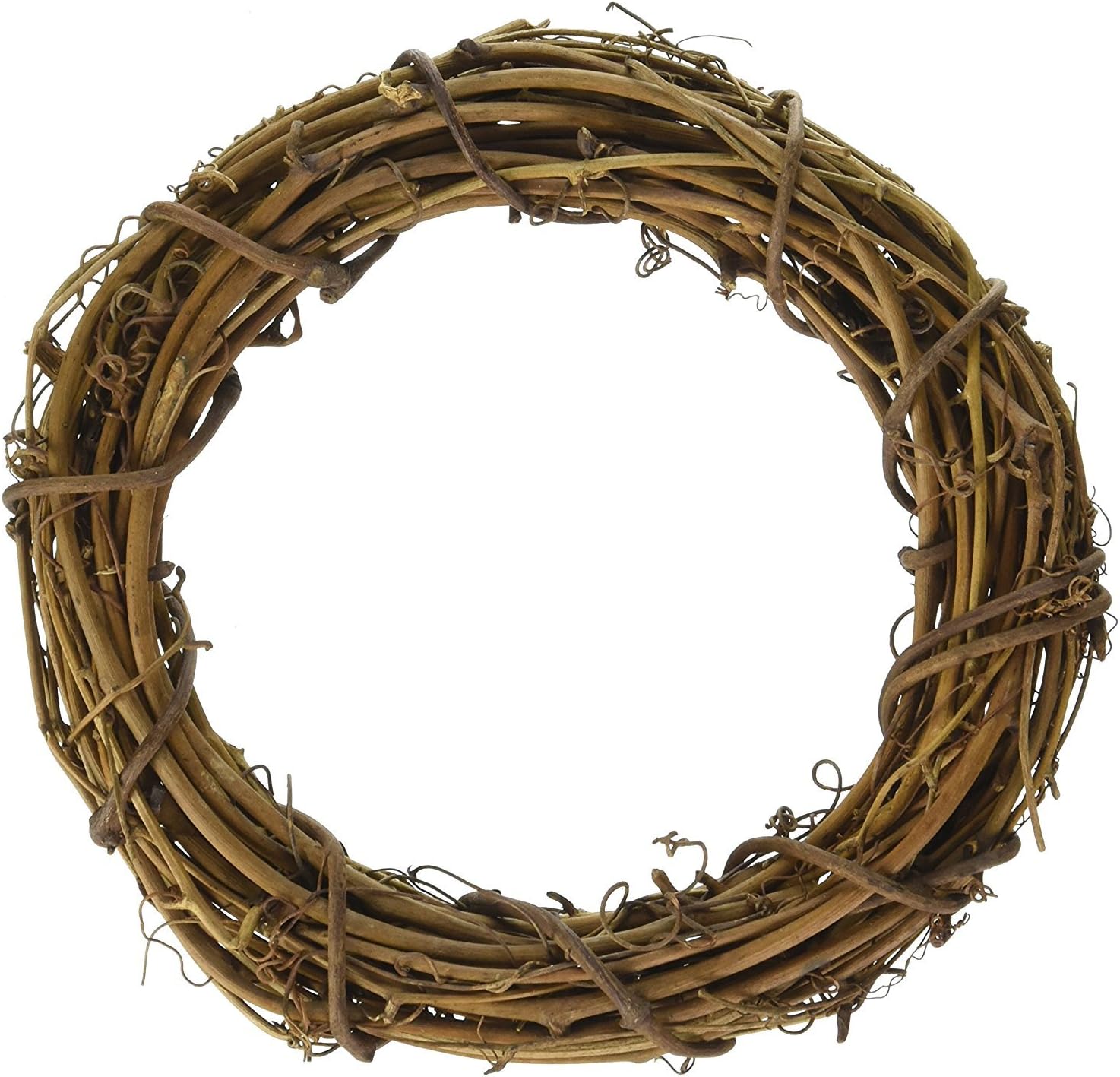 Amazon.com: Darice 1-Piece Grapevine Wreaths, 8-Inch : Home & Kitchen