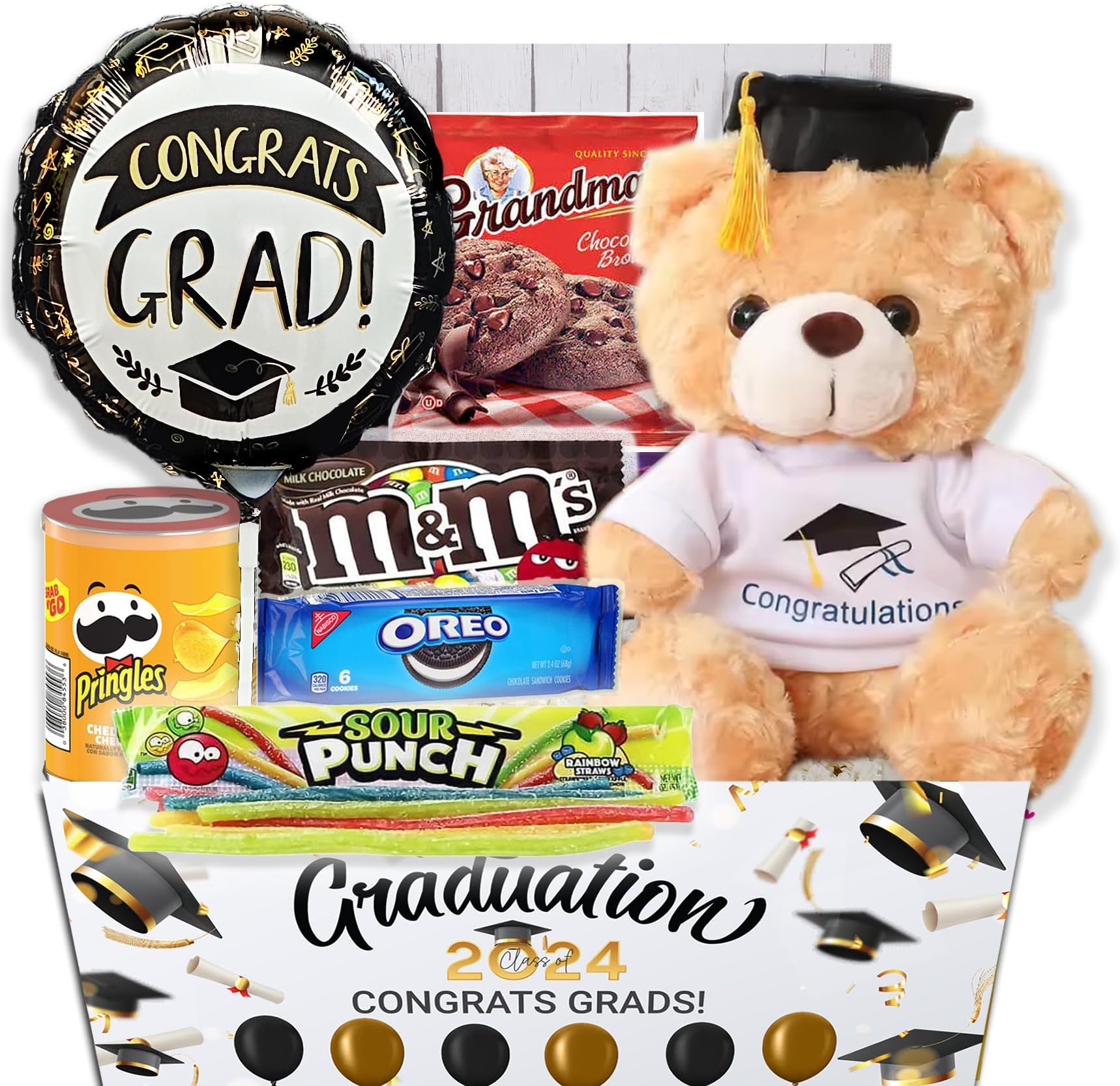 Amazon.com: 2024 Graduation Gifts Set Care package, Congrats Grad Gift ...