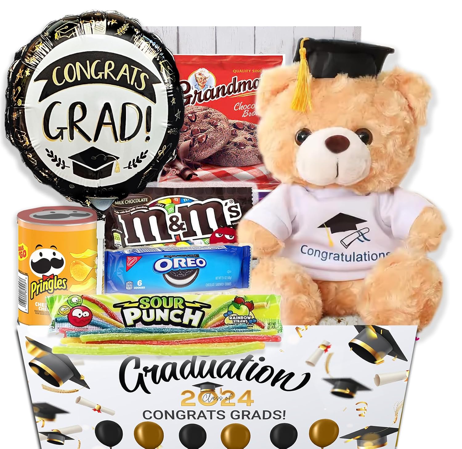 Amazon.com: 2024 Graduation Gifts Set Care package, Congrats Grad Gift ...