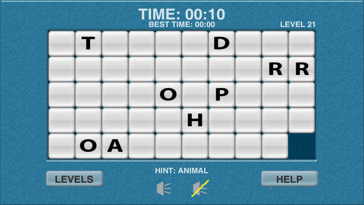 Word Slide Puzzle Free - App on the Amazon Appstore