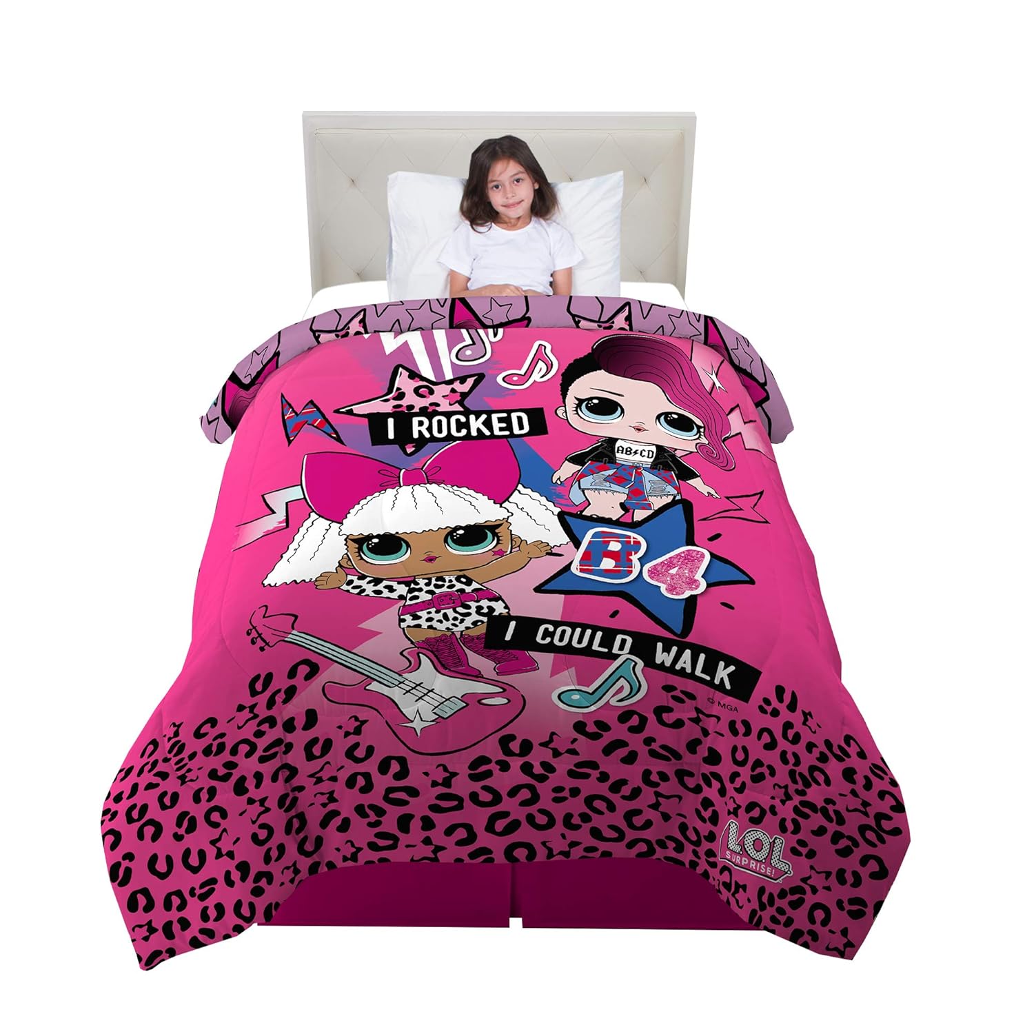 MGA LOL Surprise Kids Bedding Soft Microfiber Reversible Comforter ...