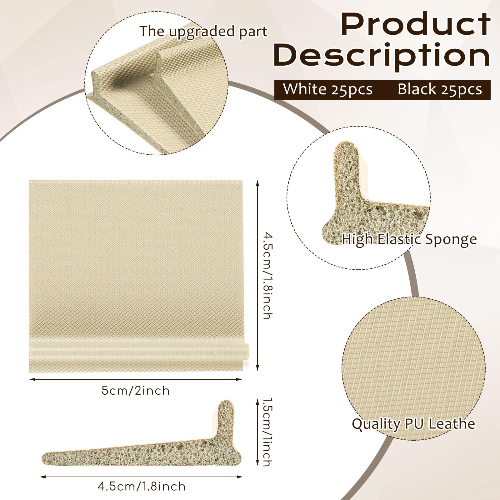 Snapklik.com : Pangda 10 Pcs Door Corner Seal, Self Adhesive Frame Door ...