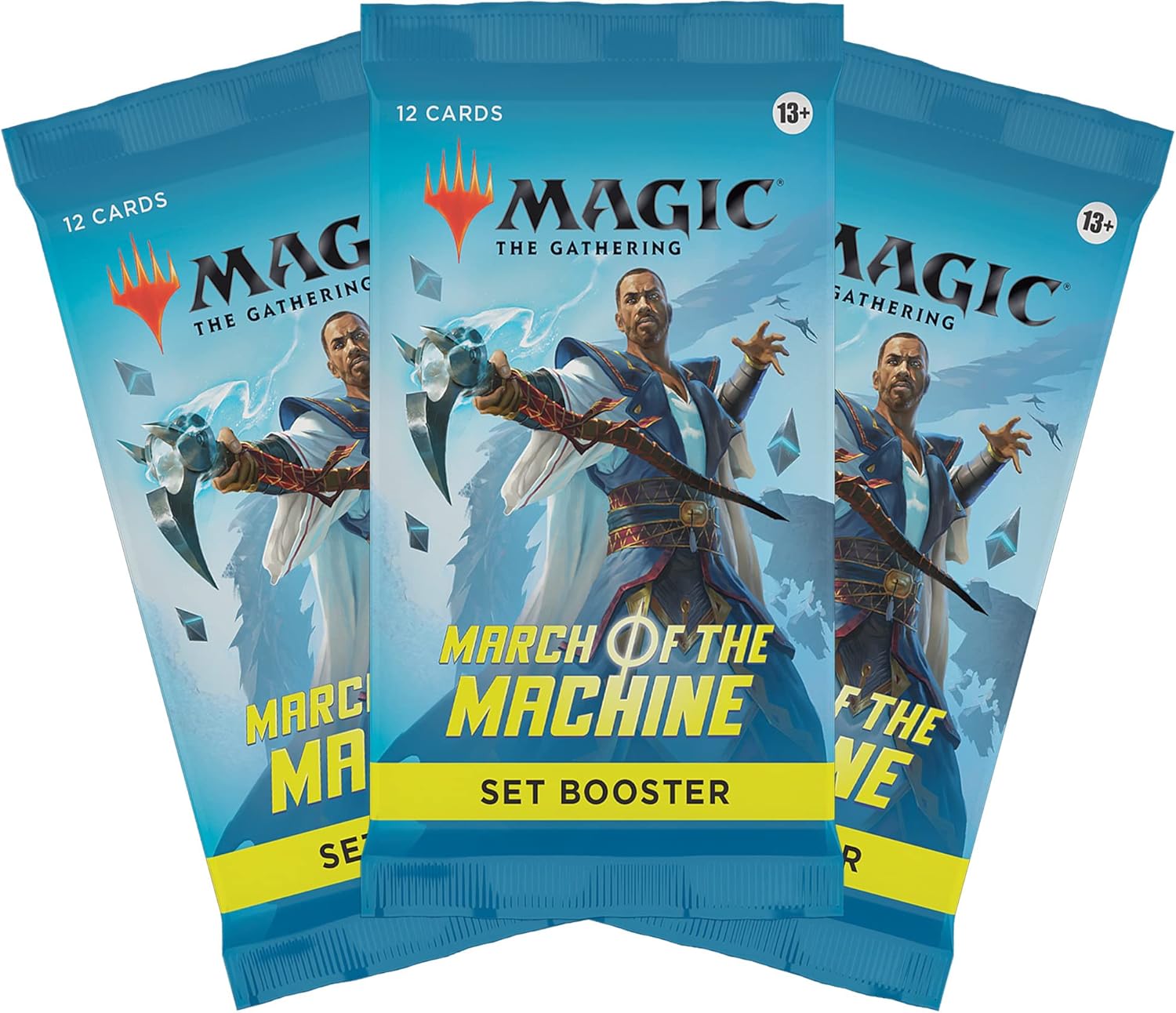 Magic The Gathering March of the Machine Set Booster 3-Pack (Versione ...