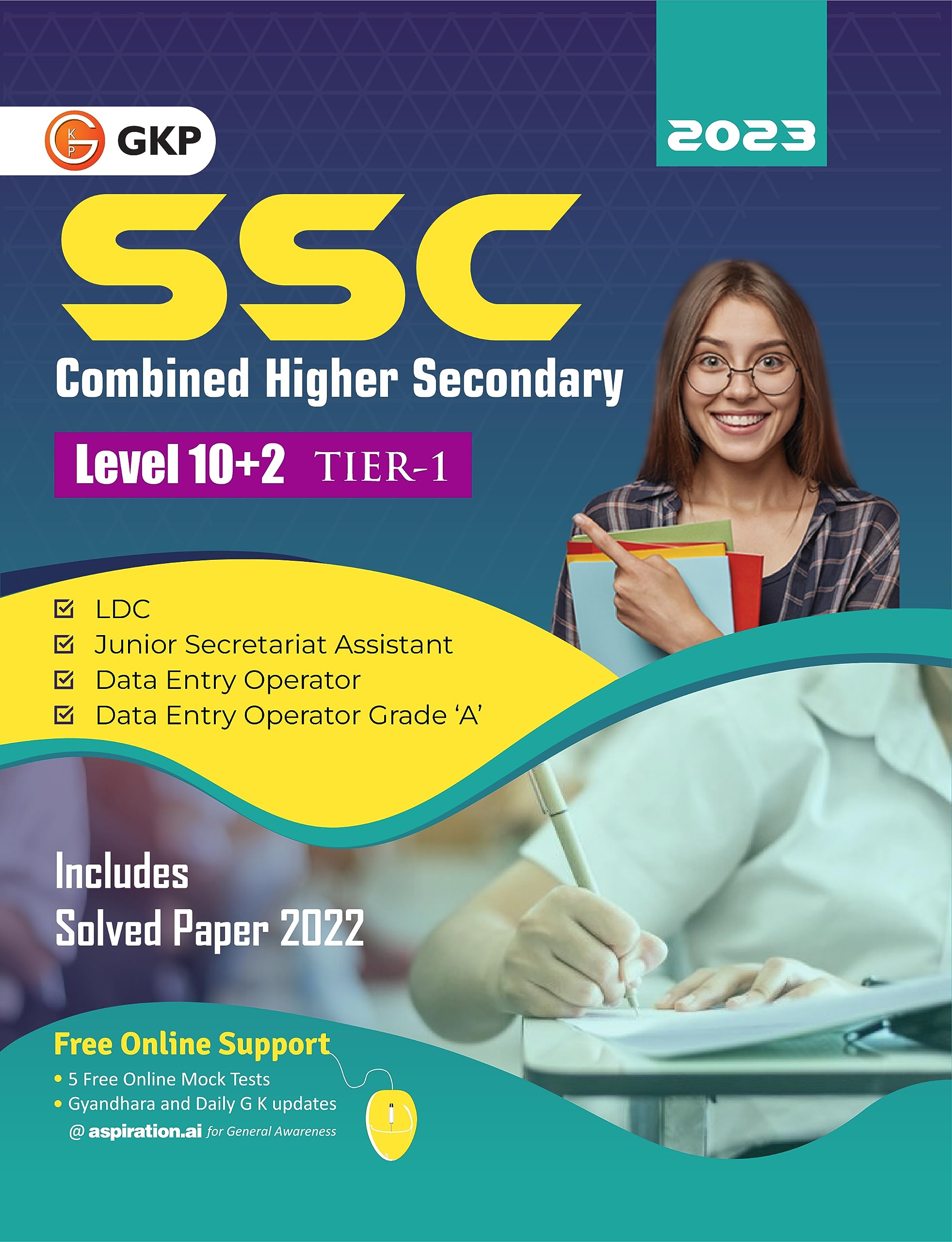 Buy SSC 2023 : CHSL (10+2) Tier I - Guide by GKP Book Online at Low ...