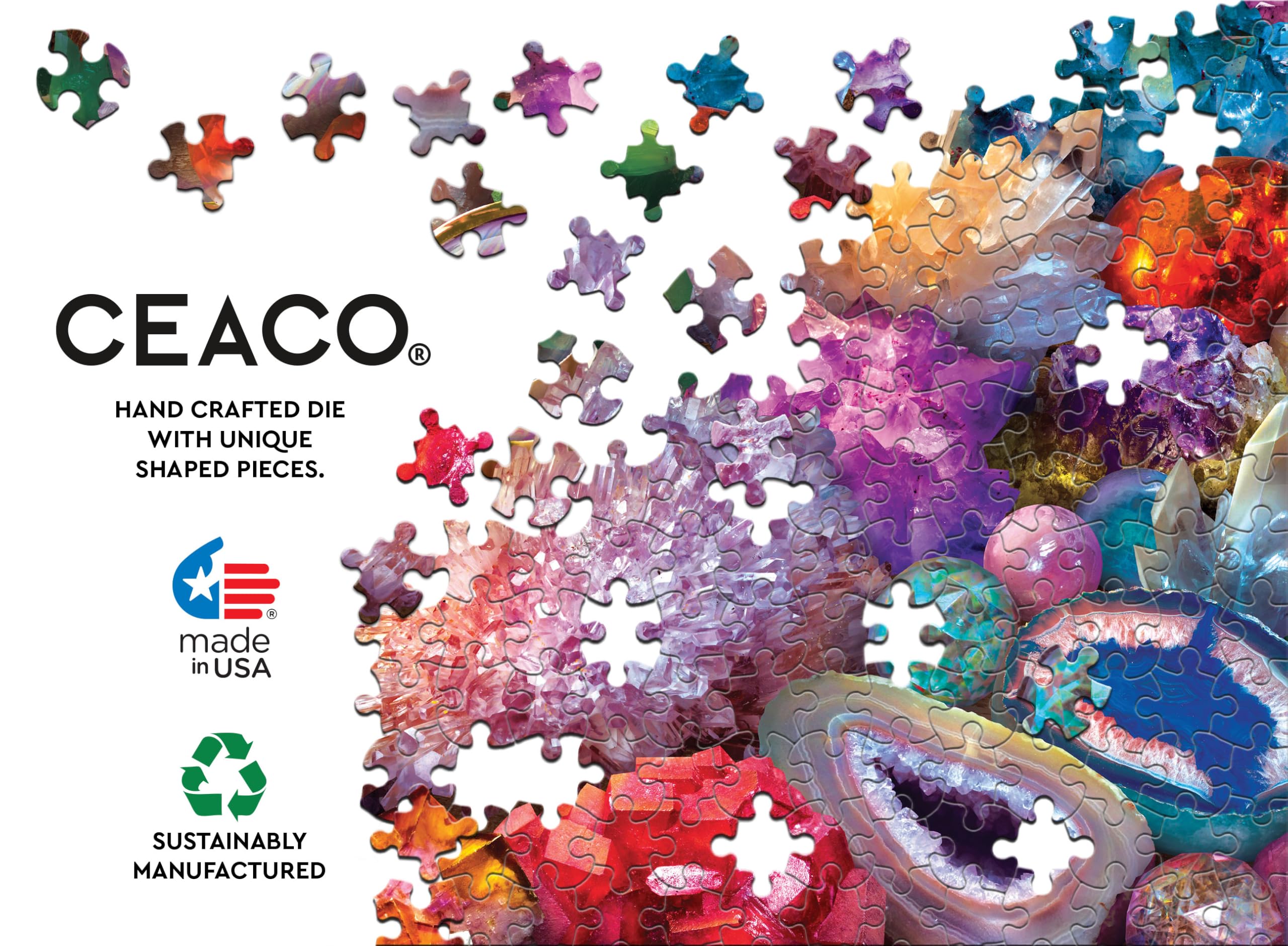 Puzzle Artistico Poster Incluso Puzzle Ceaco 750 Pezzi Colorstory Candy ...