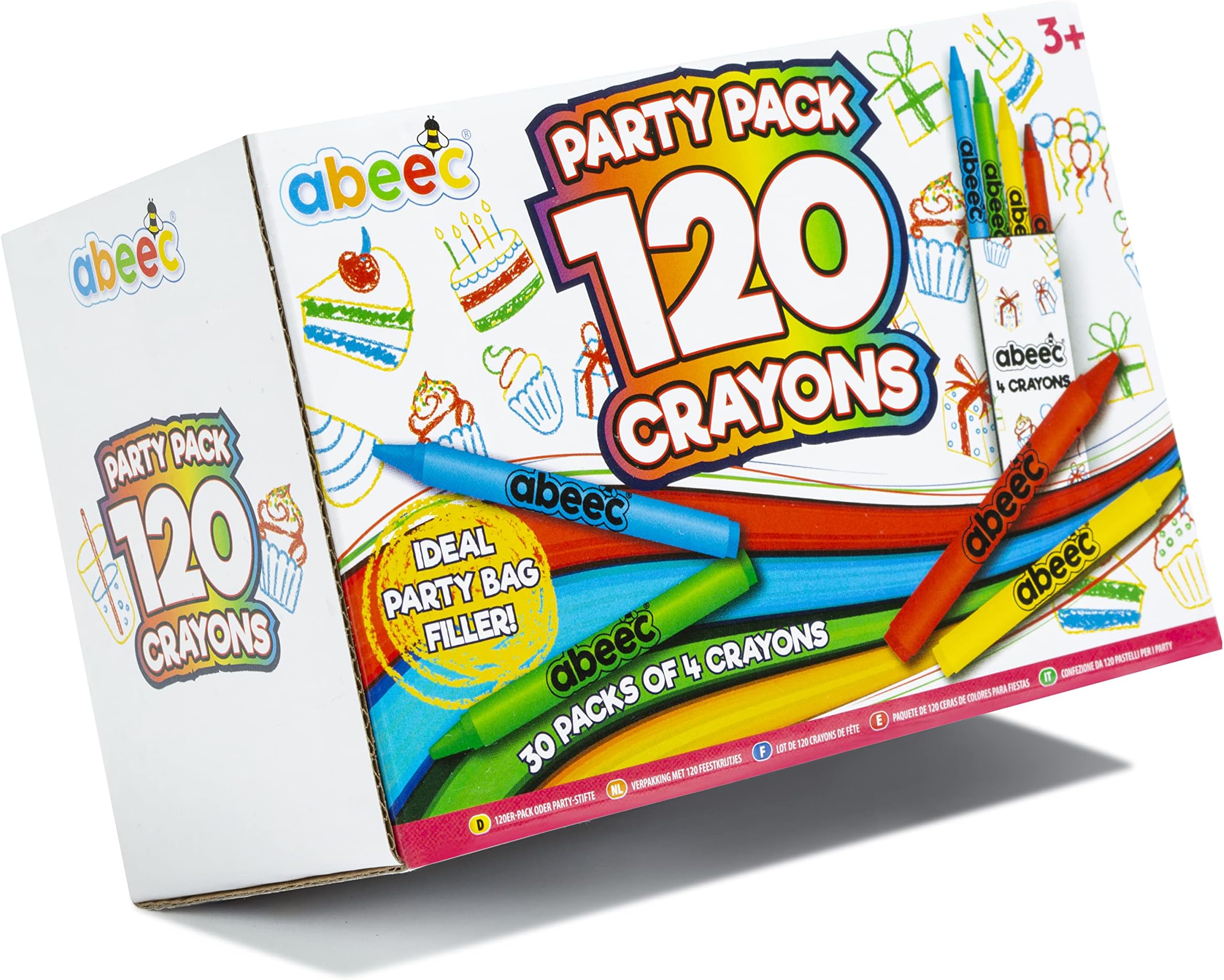Color Swell Crayons Bulk Packs – 10 Boxes of 24 Vibrant Colored Crayons ...