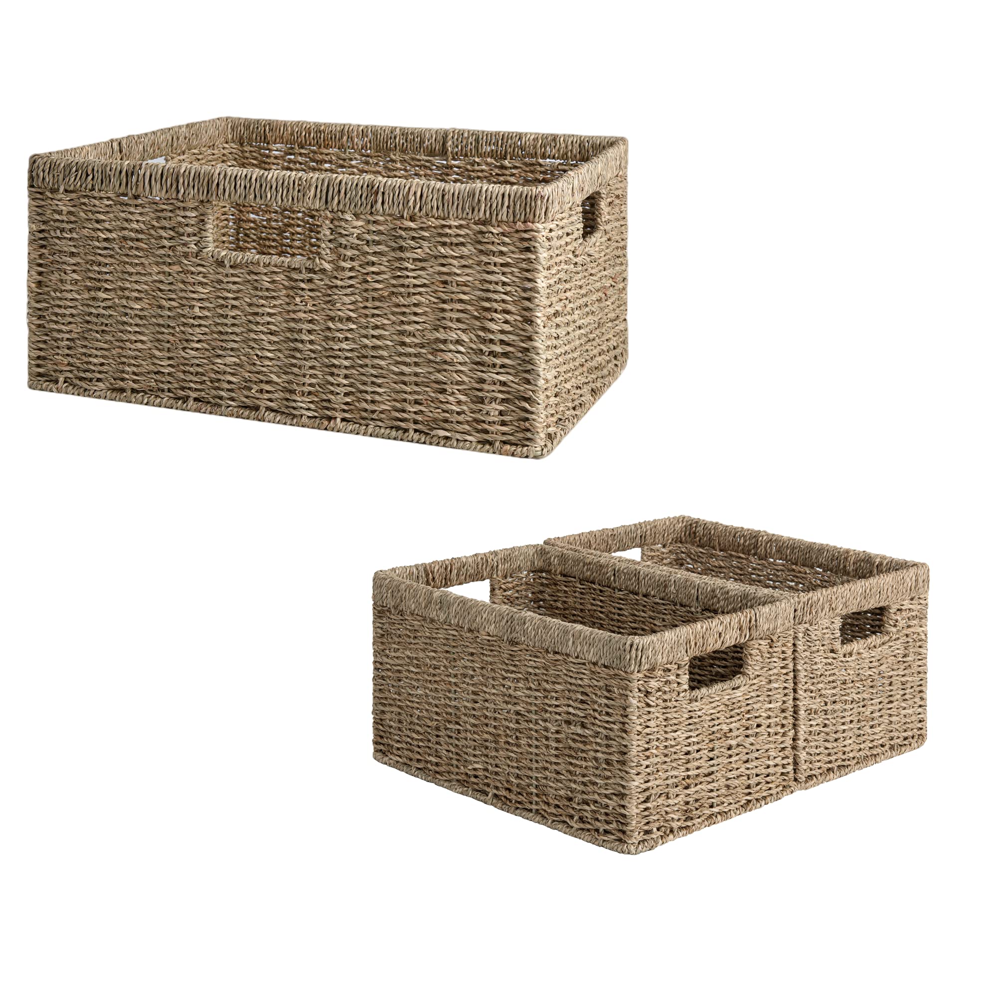 Amazon.com - StorageWorks Seagrass Baskets