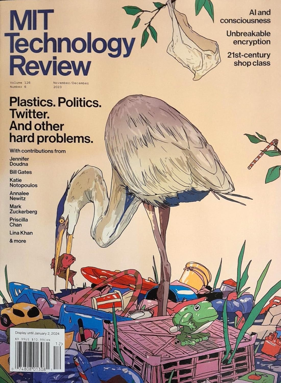 Mit Technology Review Magazine November December 2023 Plastics Politics ...