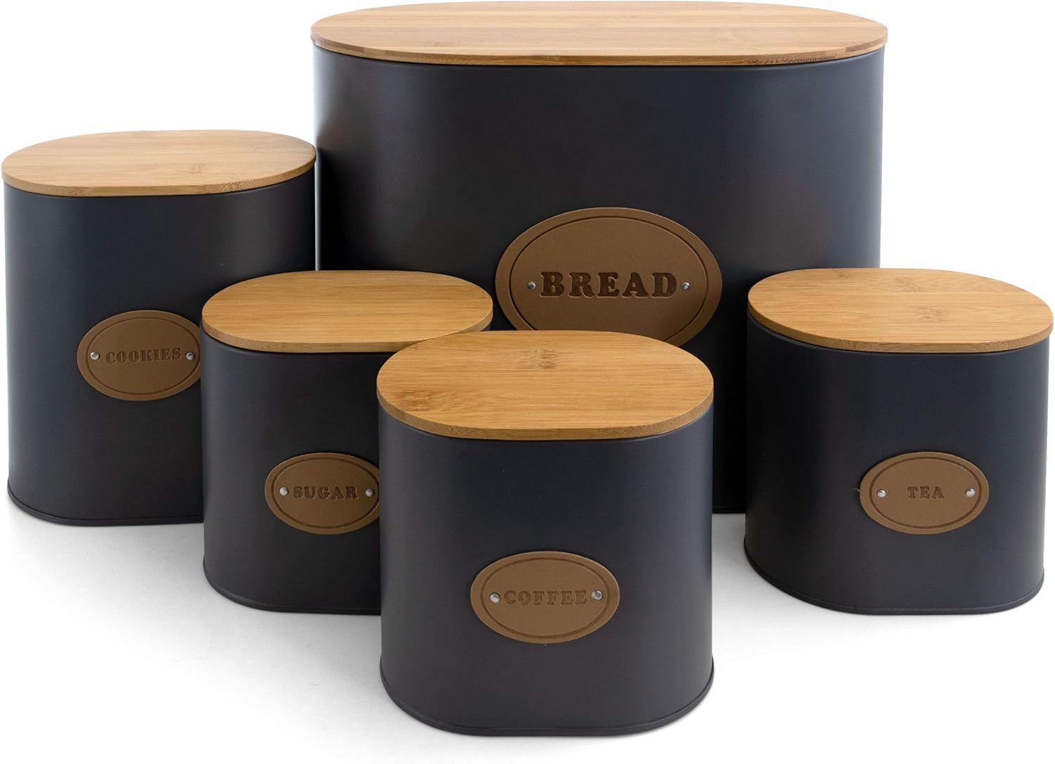 Amazon.com: MegaChef Kitchen Food Storage and Organization 5 Piece ...