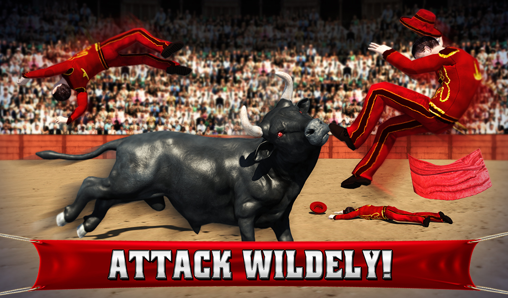 Angry Bull Fight