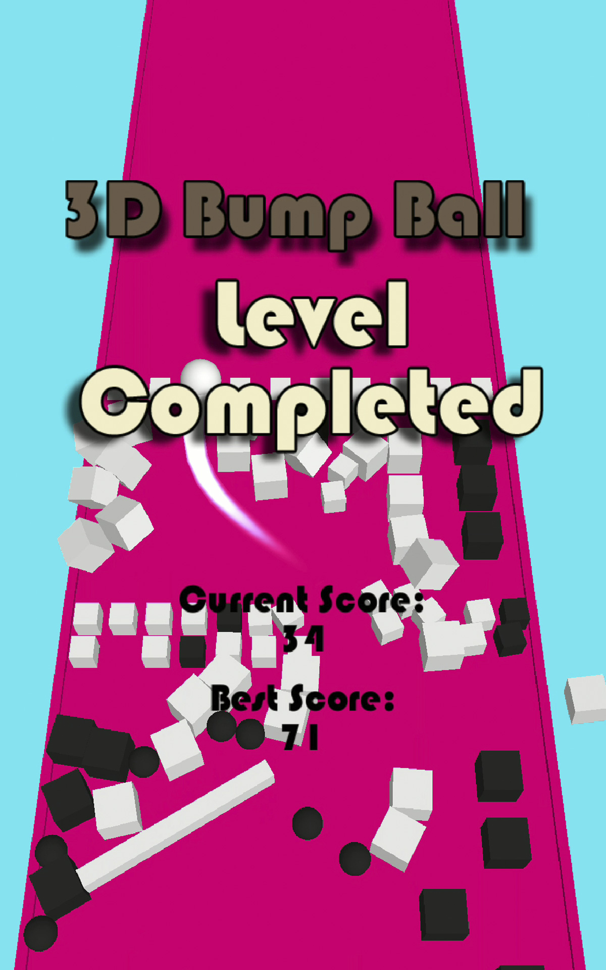 3D Bump Ball: Push The Hurdle Ball Moving Game - App on Amazon Appstore