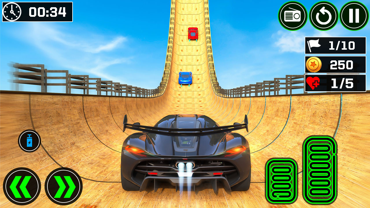 Impossible Car Stunt Extreme Mega Ramp Car Racing 3D Game: Offline ...