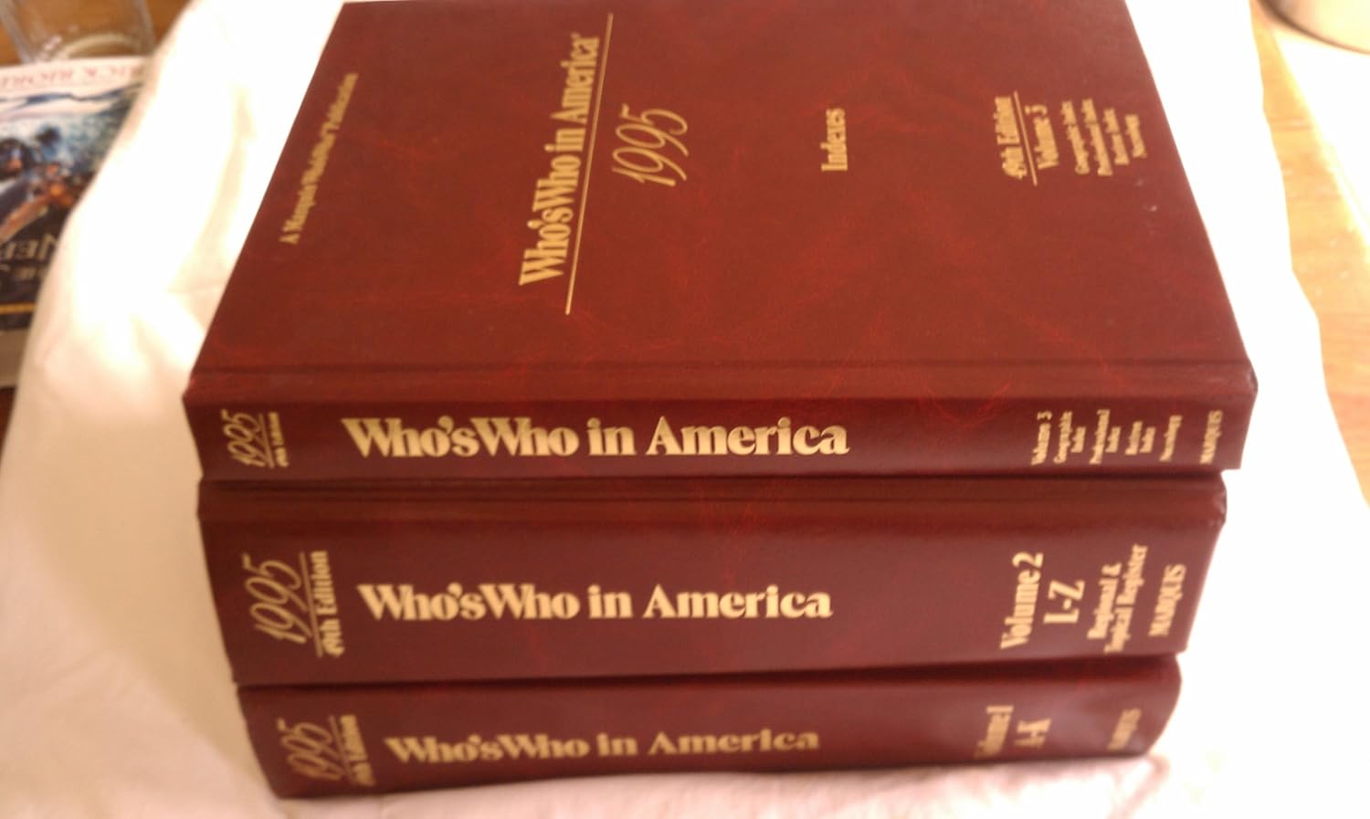Who's Who in America 1995: Who's Who: 9780837901596: Amazon.com: Books