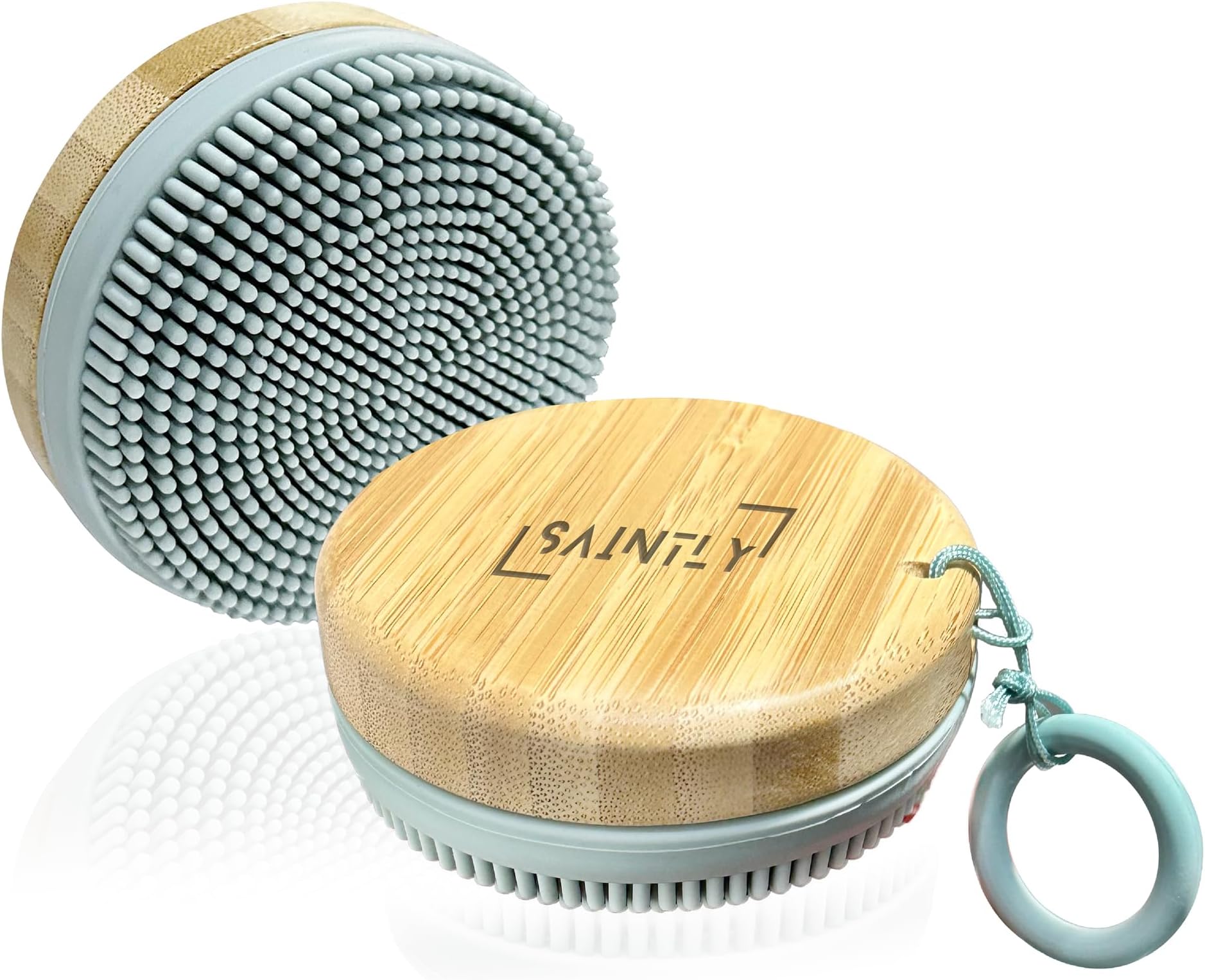 Amazon.com : Silicone Body Wash Scrubber - Body Scrub Brush - Durable ...