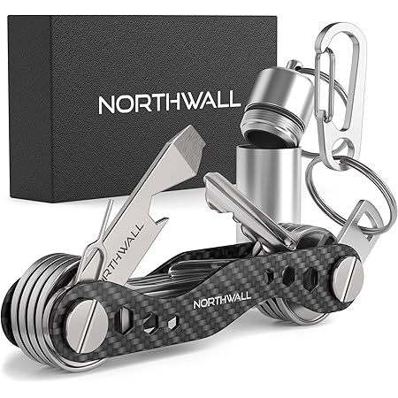 Amazon.com: Clips Smart Compact Key Organizer Holder Keychain - Made of ...