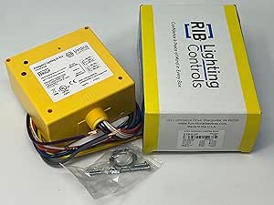 Amazon.com: RIB Lighting Controls ESR02P Emergency UL924 Lighting Relay ...