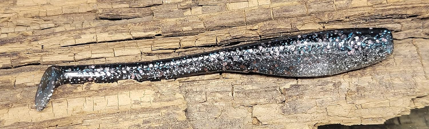 Amazon.com : Down South Lures 5" Super Model Paddle Tail Swimbaits - 6 ...