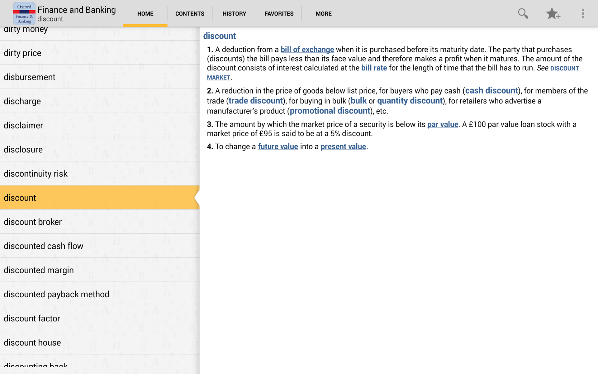 Oxford Dictionary of Finance and Banking - App on the Amazon Appstore