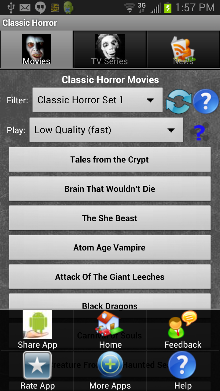 Classic Horror - App on Amazon Appstore