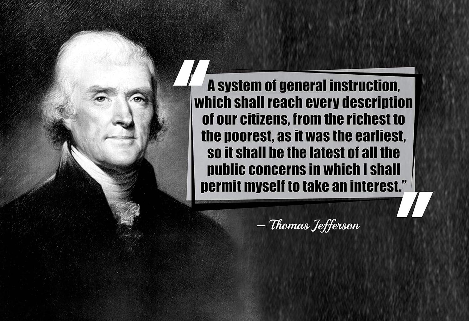 Amazon.com: Thomas Jefferson Inspirational Quotes: A system of general ...