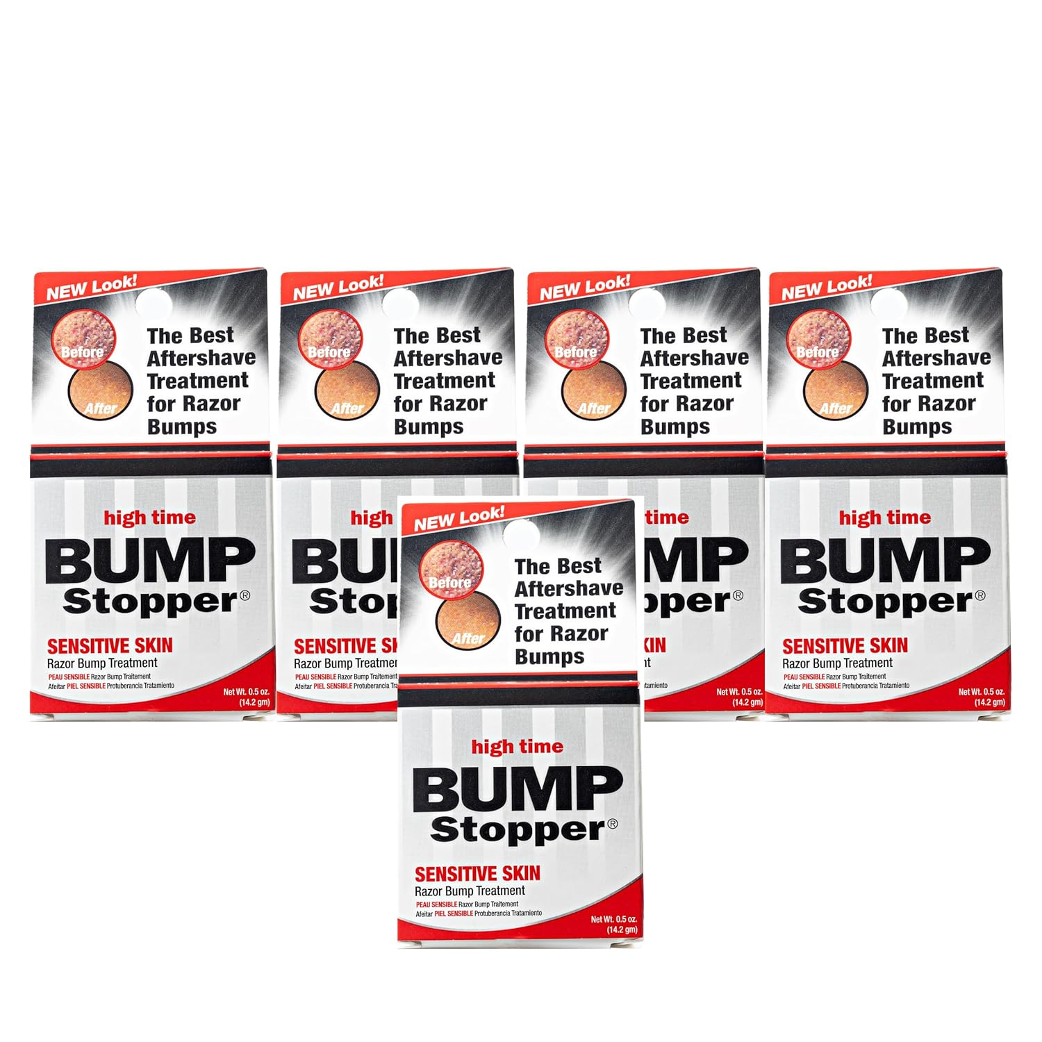 Amazon.com: High Time Bump Stopper Sensitive Ingrown Hair Cream ...