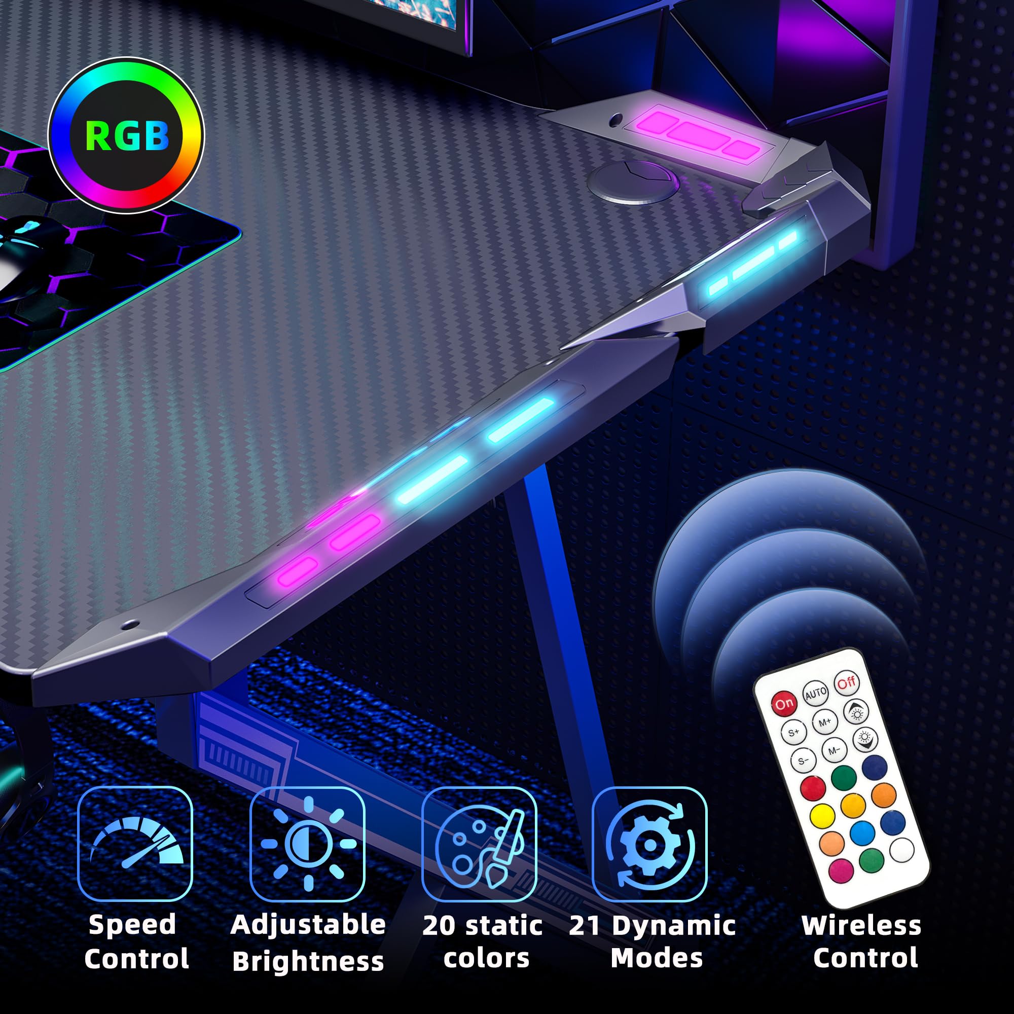 Snapklik.com : TIQLAB Gaming Desk