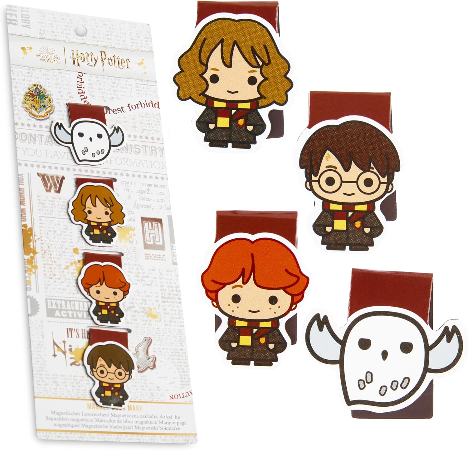 Amazon.com: Harry Potter Gifts Magnetic Bookmarks Page Clips for Kids ...