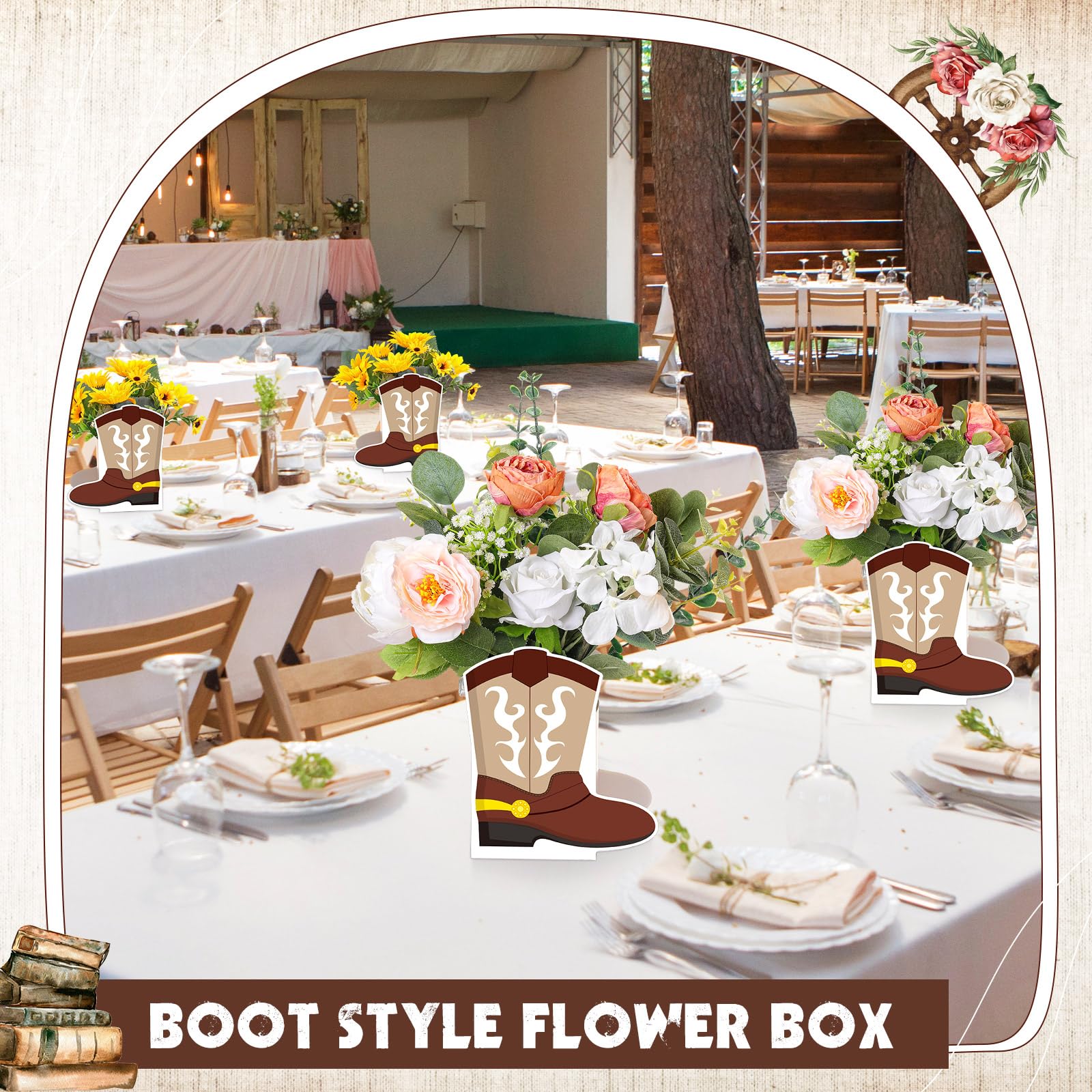 Western Themed Table Display