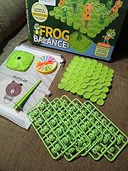 Amazon.com: kykake Frog Balance Game Toys,Two-Player Balance Game Tree ...