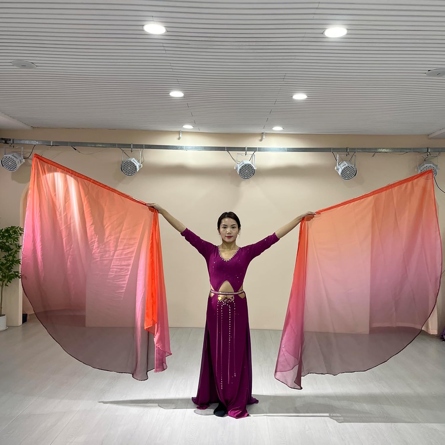 Amazon.com: Juego de banderas de adoración de danza de alabanza ...