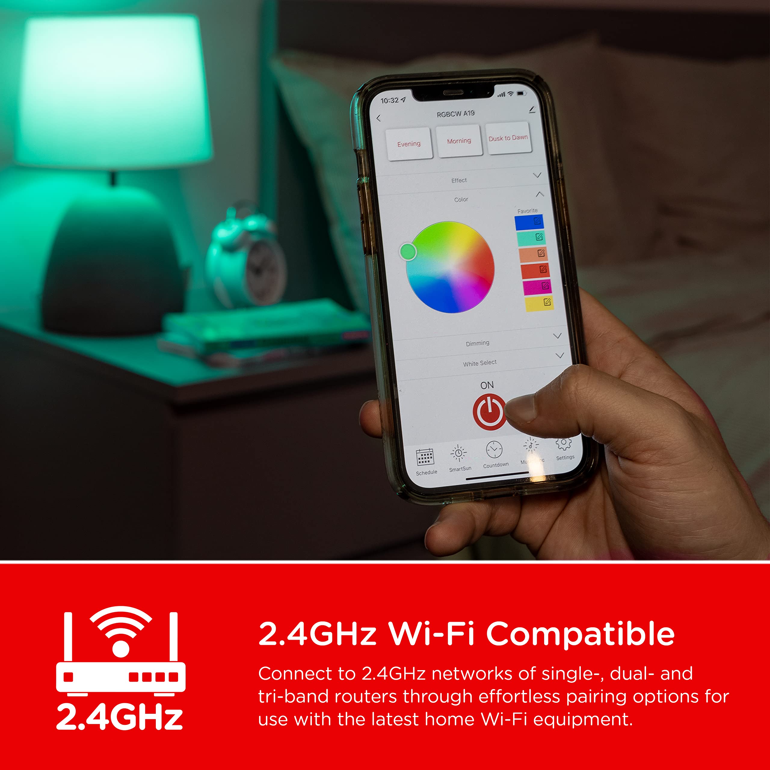 Snapklik.com : UltraPro Wi-Fi LED Smart Light Bulb, A19, 60W Equivalent ...